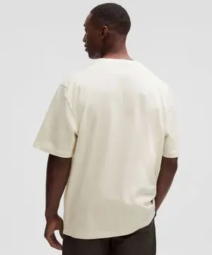 Lululemon Heavyweight Cotton Jersey T-shirt - Light Ivory