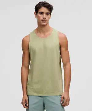 Lululemon Cotton Jersey Tank Top Honeydew