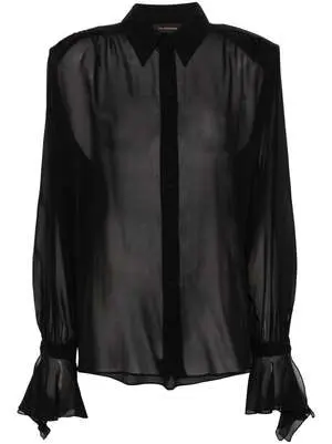 Andamane Chiffon Silk Shirt