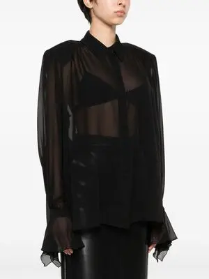 Andamane Chiffon Silk Shirt