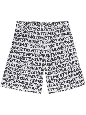 Vetements Printed Shorts For Women