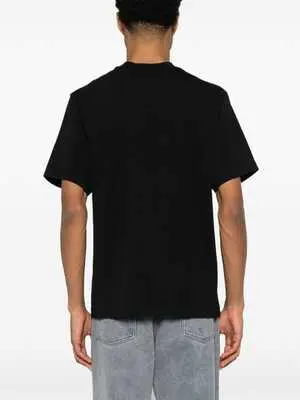 Axel Arigato Logo-embroidered T-shirt - Black