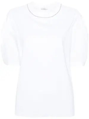 Peserico Bead-trimmed T-shirt