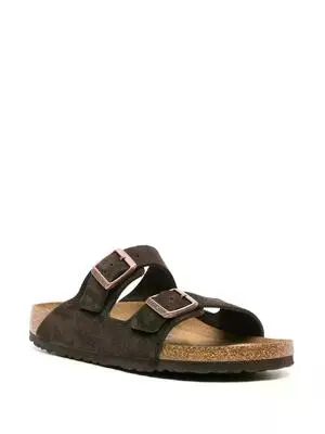 BIRKENSTOCK Arizona Leather Sandals - Brown