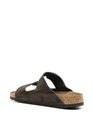 BIRKENSTOCK Arizona Leather Sandals - Brown