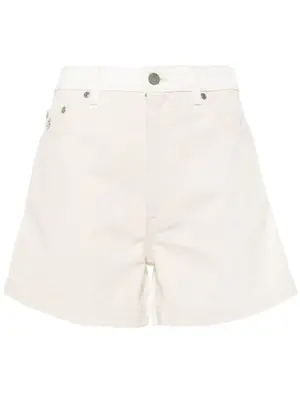 Stella McCartney Two-tone Denim Shorts
