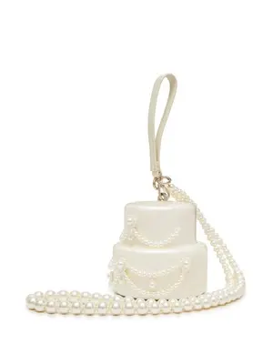Simone Rocha Pearl-embellished Cake Mini Bag