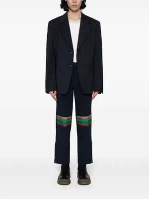 Kolor Panelled Straight-leg Trousers