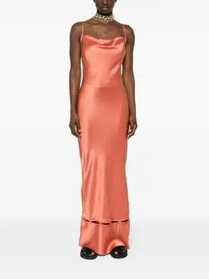 Nanushka Renny Maxi Dress - Orange