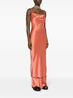 Nanushka Renny Maxi Dress - Orange
