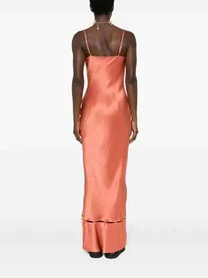 Nanushka Renny Maxi Dress - Orange