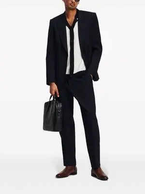 Karl Lagerfeld Peak-lapel Single-breasted Blazer