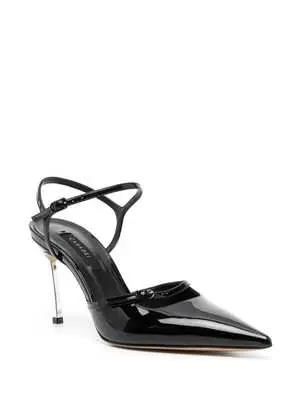 Casadei 90mm Patent Leather Pumps