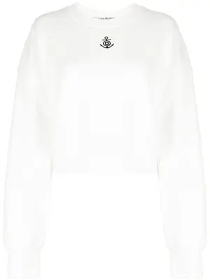 KIMHEKIM Logo-print Sweatshirt - White