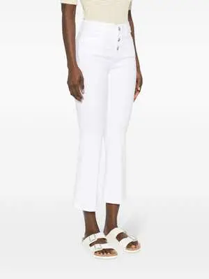 Liu Jo Mid-rise Bootcut Cropped Jeans