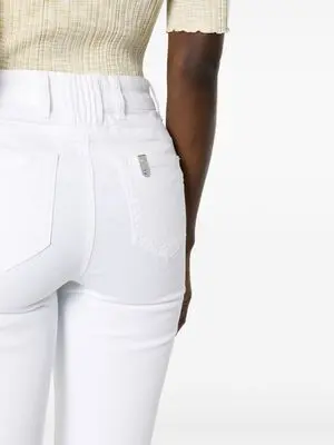 Liu Jo Mid-rise Bootcut Cropped Jeans
