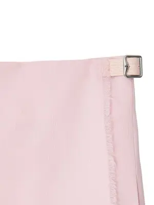 Burberry Buckle-fastening Kilt - Pink