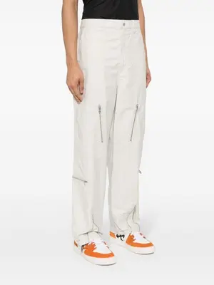 StÜssy Nyco Cotton-blend Trousers - Neutrals