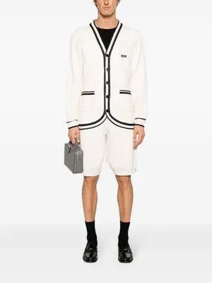 Gcds Bouclé-knit Bermuda Shorts