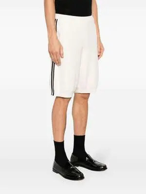 Gcds Bouclé-knit Bermuda Shorts