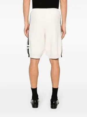 Gcds Bouclé-knit Bermuda Shorts