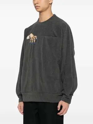 Undercover Embroidered Motif Crew-neck Sweatshirt
