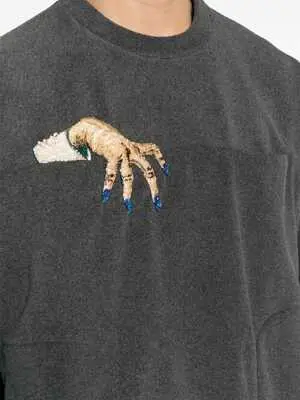 Undercover Embroidered Motif Crew-neck Sweatshirt