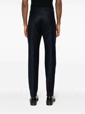 AMI Paris Tapered-leg Wool Trousers