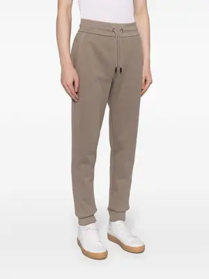 BOSS Drawstring-waist Cotton-blend Track Pants