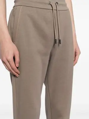 BOSS Drawstring-waist Cotton-blend Track Pants