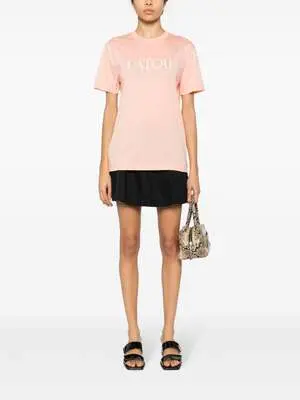 PATOU Logo-print T-shirt - Orange