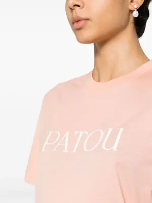 PATOU Logo-print T-shirt - Orange