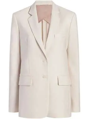 ANOTHER TOMORROW Another Tomorrow Oversized Single-Breasted Blazer