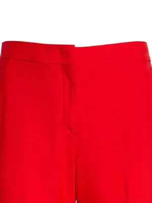 Another Tomorrow Slim-cut Tailored Trousers