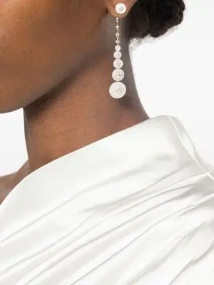 Fernando Jorge 18kt Gold Diamond And Mother-of-pearl Earrings