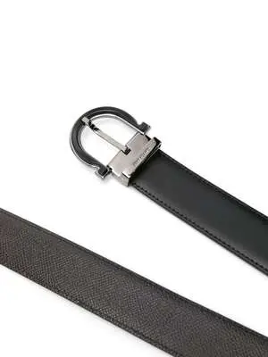 FERRAGAMO Gancini Reversible Leather Belt