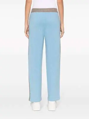 BARRIE Stripe-detail Trousers