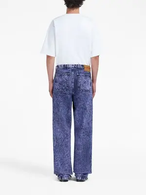 Marni Stonewashed Straight-leg Jeans