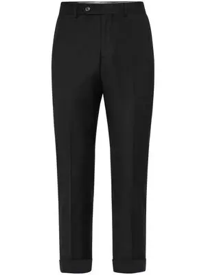 Brunello Cucinelli Tapered Wool Trousers