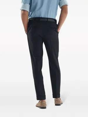 Brunello Cucinelli Tapered Wool Trousers