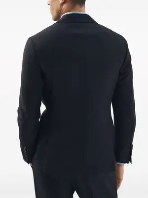 Brunello Cucinelli Super 150s Virgin Wool Four Season Batavia Twill Blazer