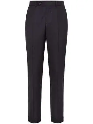 Brunello Cucinelli Tapered-leg Wool Trousers