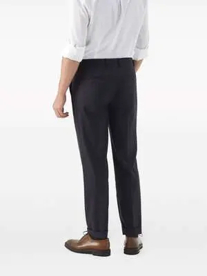 Brunello Cucinelli Tapered-leg Wool Trousers