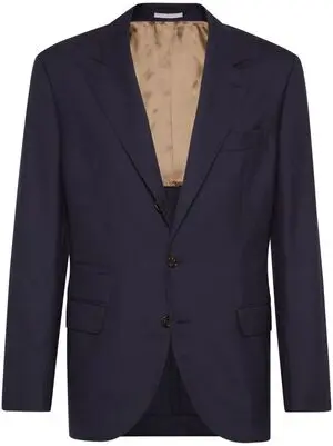 BRUNELLO CUCINELLI Single-breasted Cashmere Blazer