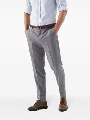 Brunello Cucinelli Tapered-leg Tailored Trousers