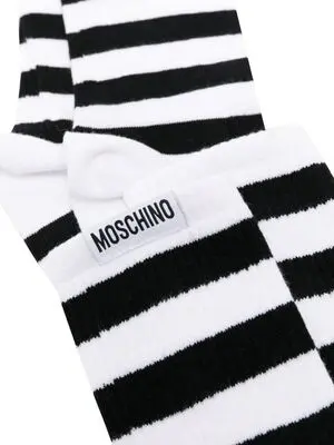 Moschino Knee-length Striped Socks