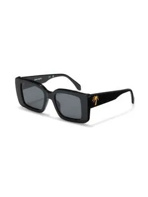 Palm Angels Dorris Square-frame Sunglasses - Black