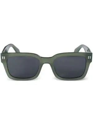 Off-White Midland Square-frame Sunglasses - Green