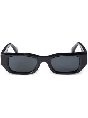 Off-White Fillmore Rectangle-frame Sunglasses - Black
