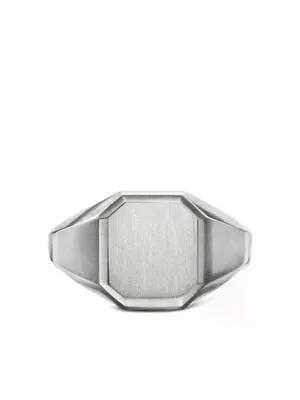 David Yurman Sterling Streamline Signet Ring